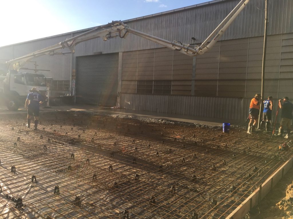Industrial Concrete Slabs Brisbane - Achilles Concreting