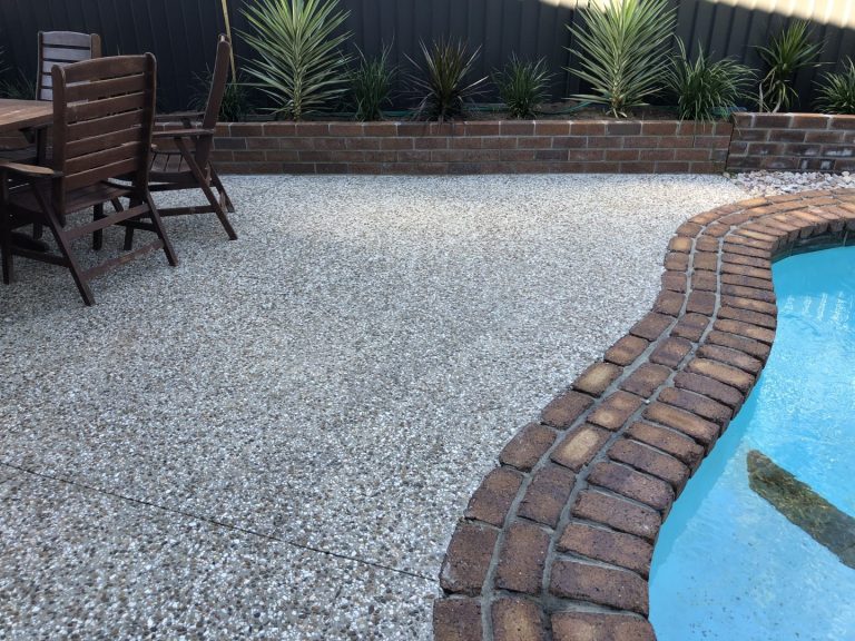 Concrete Pool Surrounds and Entertaining Brisbane - Achilles Concreting