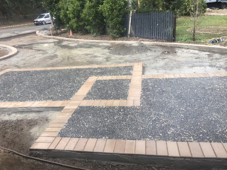 Paving, Landscaping and Stencil Features - Achilles Concreting