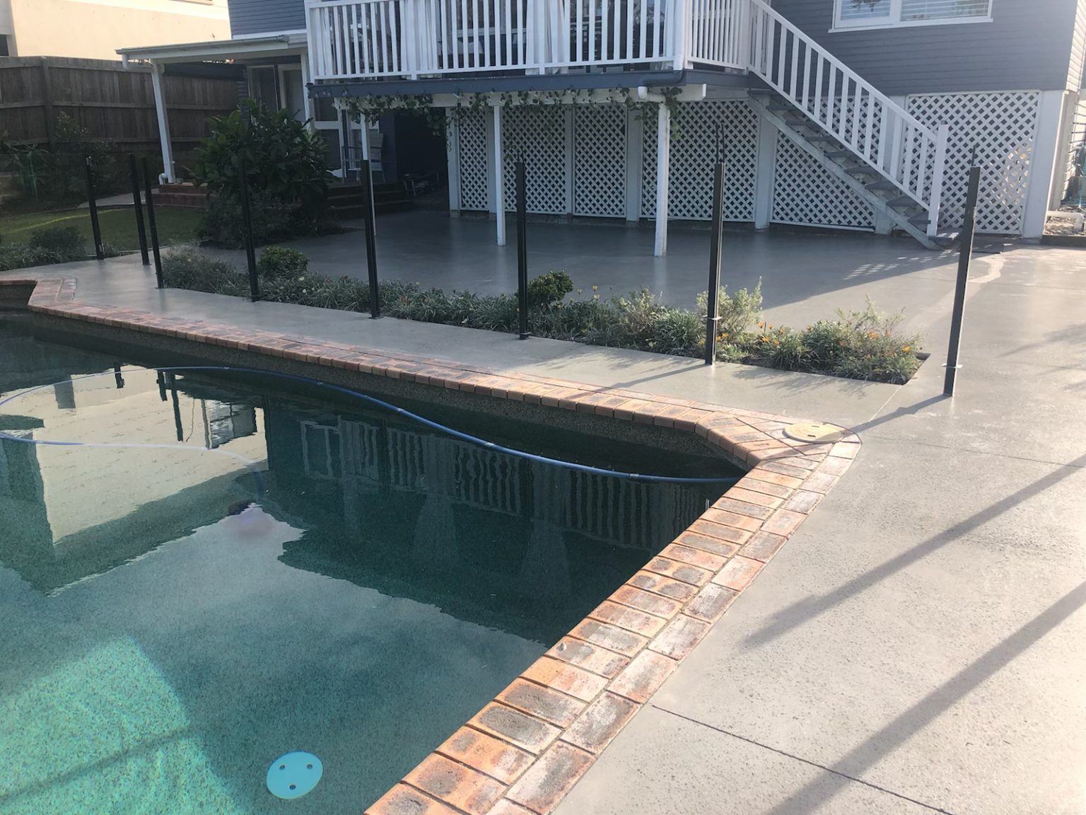 Concrete Pool Surrounds and Entertaining Brisbane - Achilles Concreting